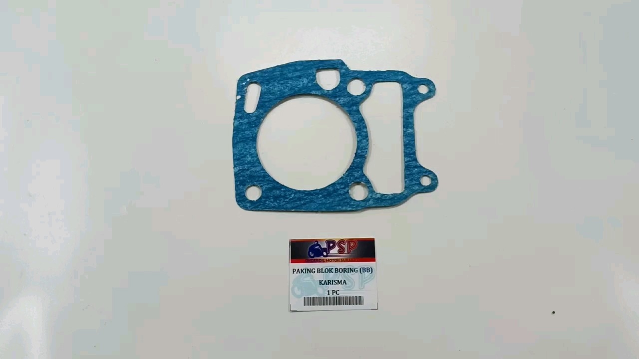 Paking Blok Boring Bawah Karisma - Packing Peking Gasket Cylinder Silinder Block Seher Seker ...