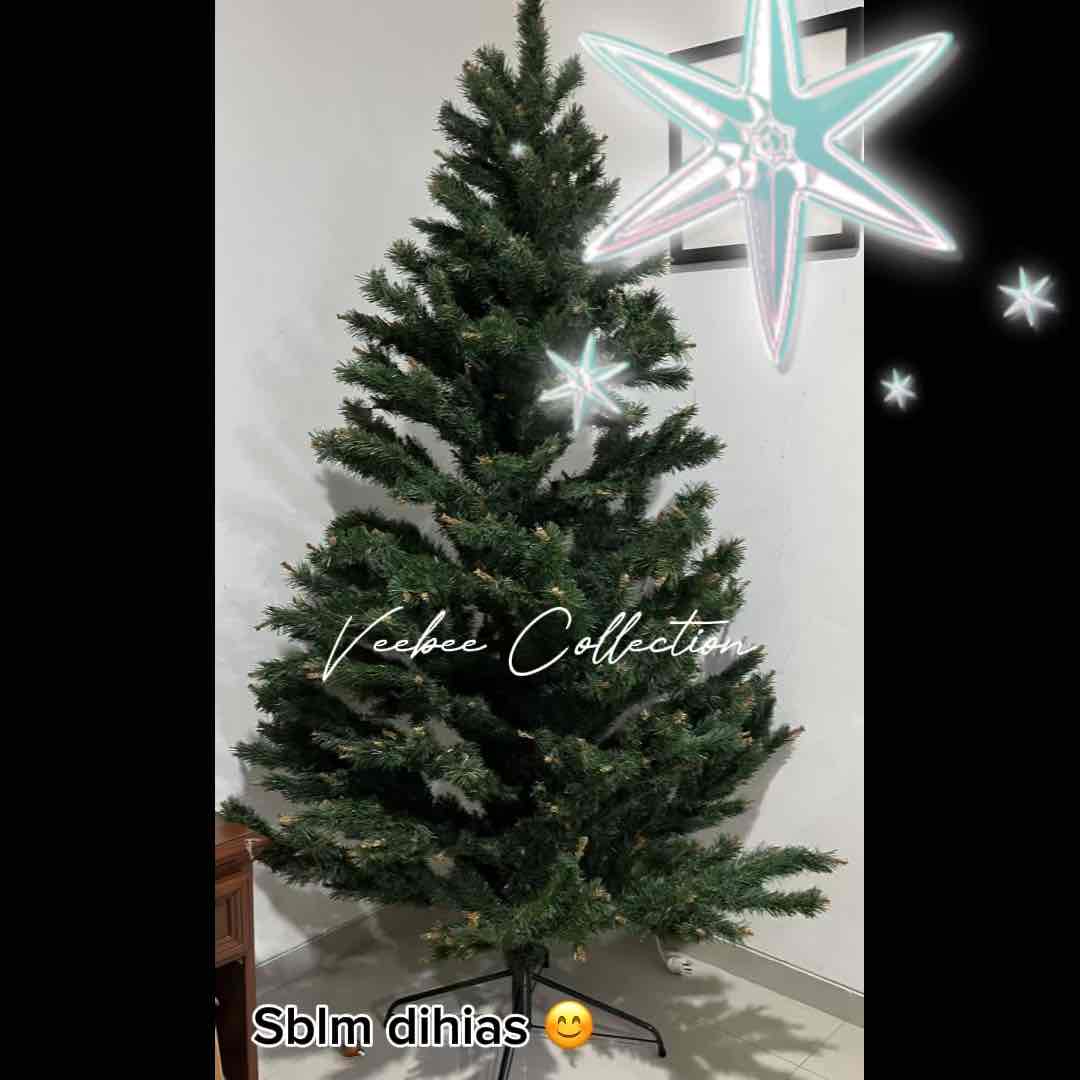 Pohon natal PVC lebat 240cm/ christmas tree 240cm/ Pohon terang pvc ... Pohon natal PVC lebat 240cm/ christmas tree 240cm/ Pohon terang pvc ...