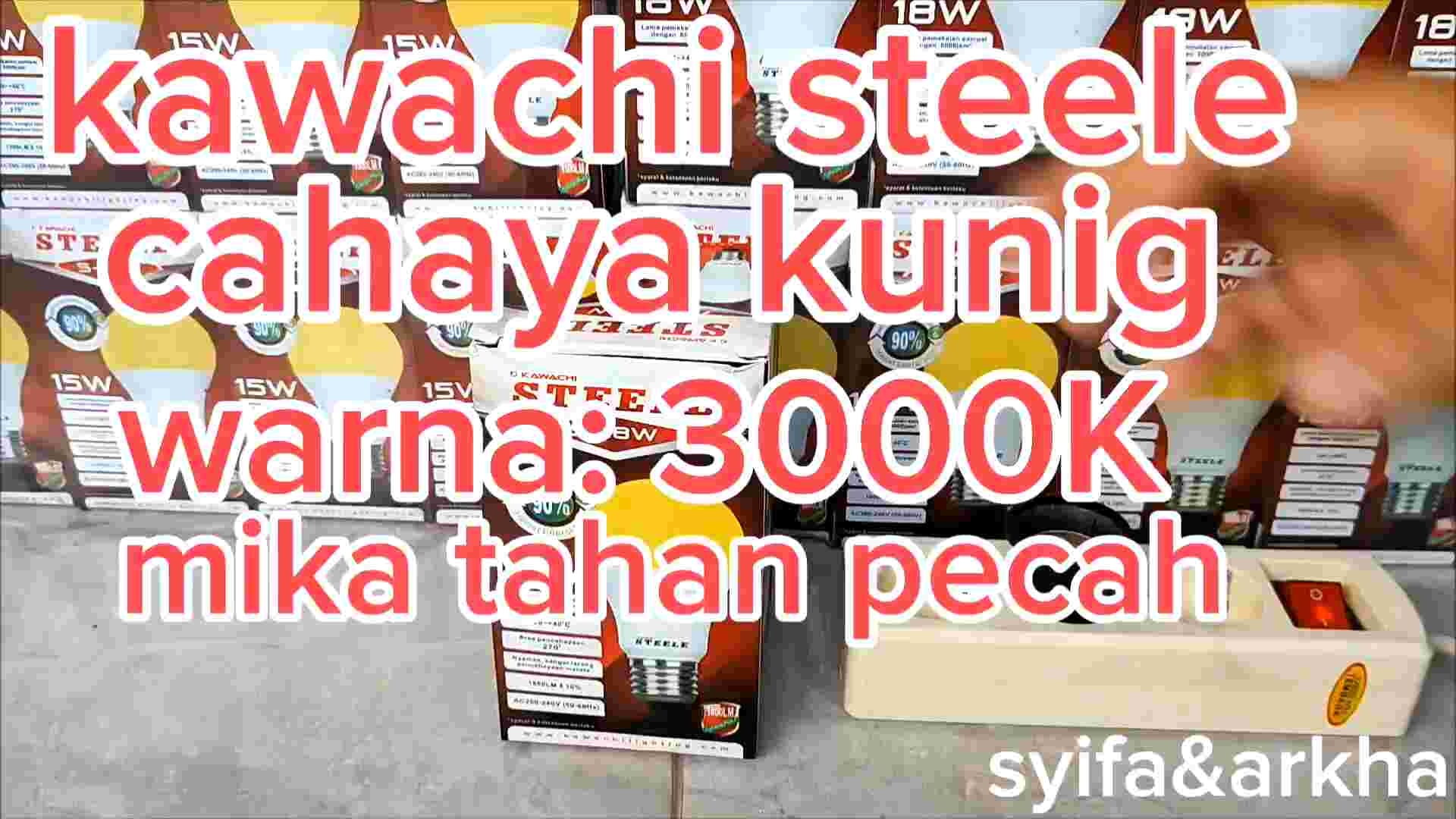 BOHLAM LED / LAMPU LED KAWACHI STEELE CAHAYA KUNING PAKET 10PCS | Lazada Indonesia