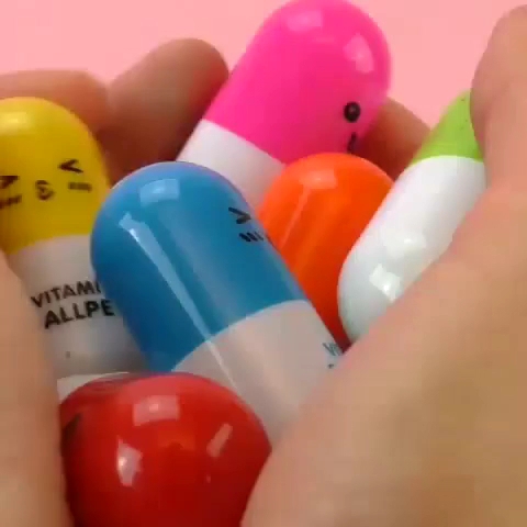 Pulpen Mini Emoticon Pill Obat / Pena Vitamin/ Emo Medicine Bolpen ...