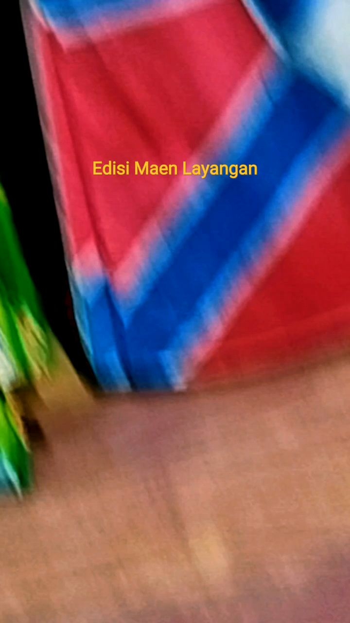 Layangan Plastik Kualitas super Asli Mainan Anak Anak Tradisional ...