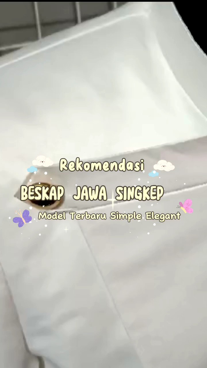 Beskap jawa singkep model terbaru kancing 1 | Lazada Indonesia
