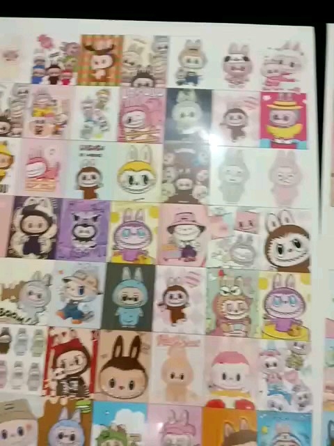 STICKER LABUBU VIRAL ISI 56 /STICKER LABUBU VIRAL | Lazada Indonesia