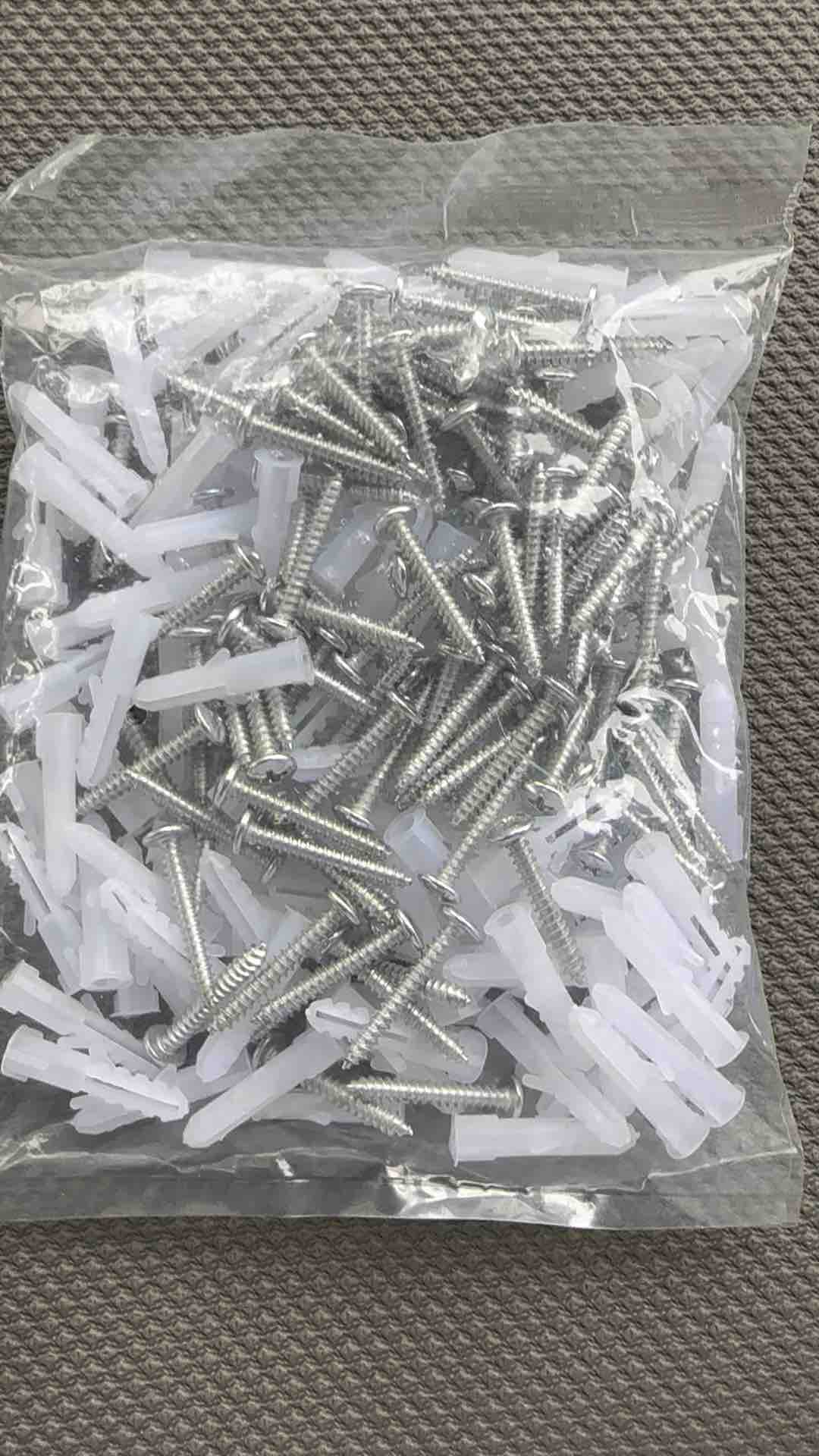 Plastic Tox with screw #5 #6 #8 #10 [Per pack] plastic screw anchor or ...