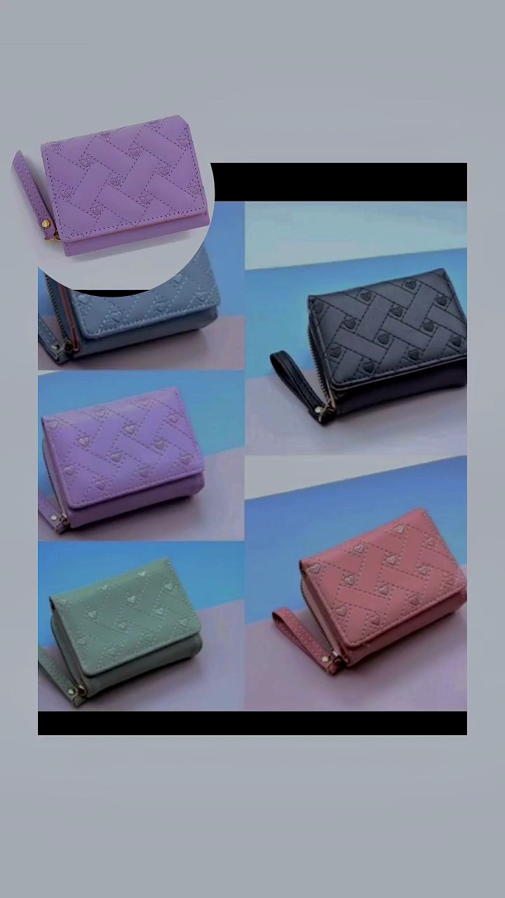 Dompet Mini Bordir Motif Love | Dompet Koin dan Kartu | Lazada Indonesia