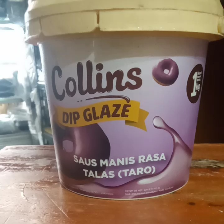 dip glaze Collins rasa Taro Kemasan 1 Kg | Lazada Indonesia