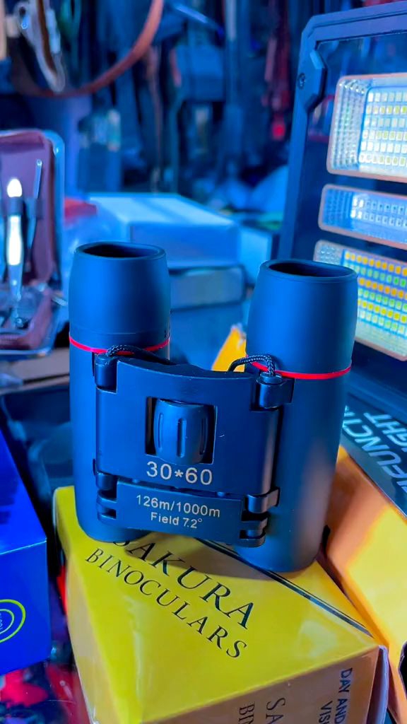 Foldable Binoculars 30X60 Super Clear with Zoom Day & Low Night Vision ...