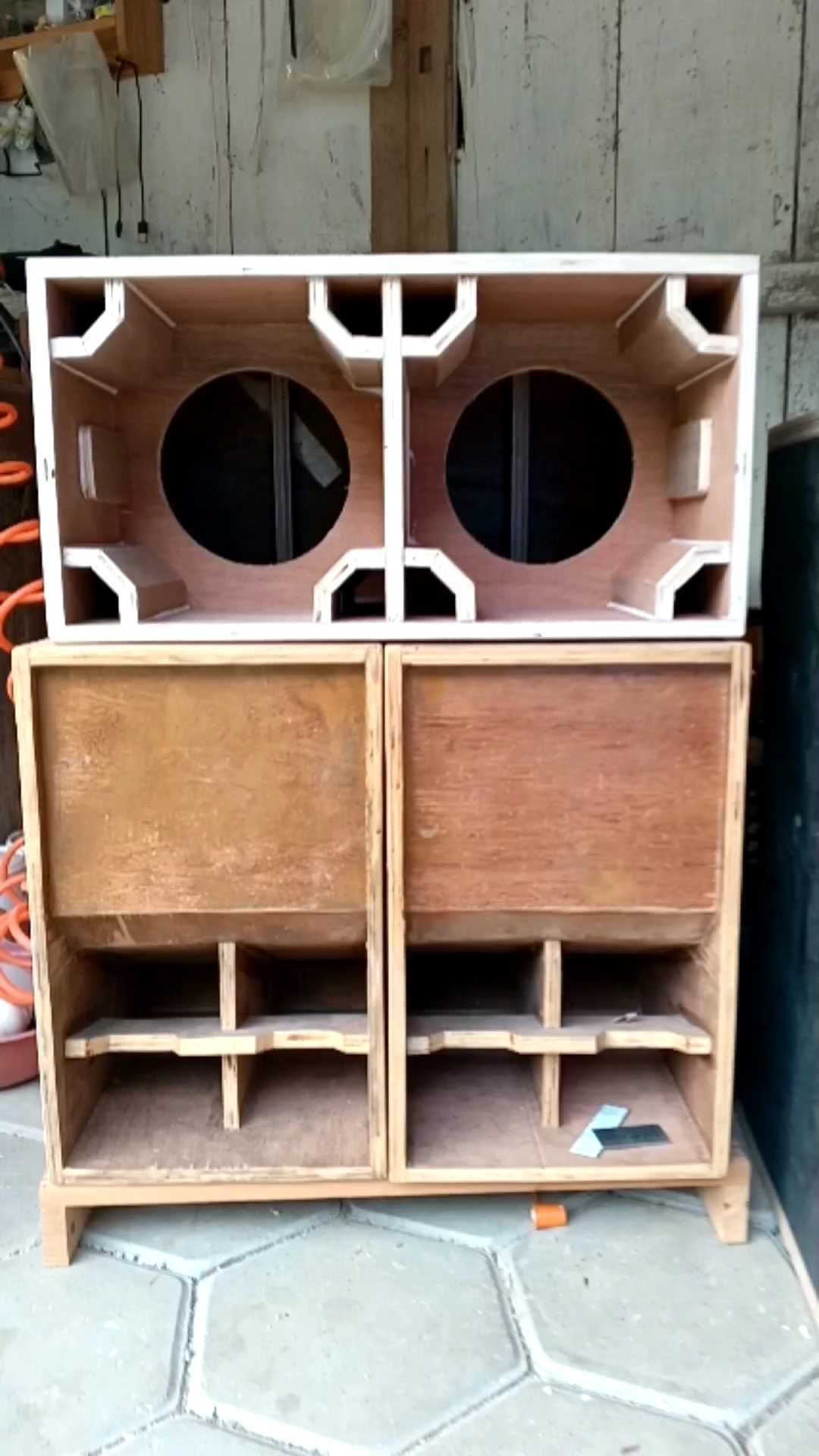 Box Speaker Subwoofer Planar Brewok Double 6 Inch Miniatur | Lazada ...