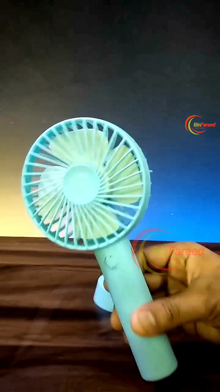 Mini portable wireless rechargeable Fan. mini fan. Handheld/Desktop USB ...