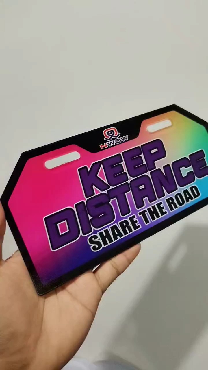 E-BIKE PLATE (9X4.25 INCHES) | Lazada PH