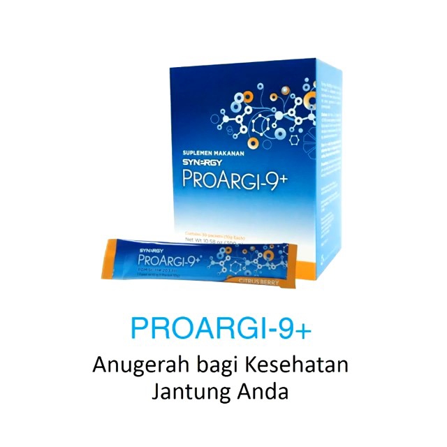 100% Original Synergy Pro Argi 9+ / Supplemen Pembuluh Darah / Minuman ...
