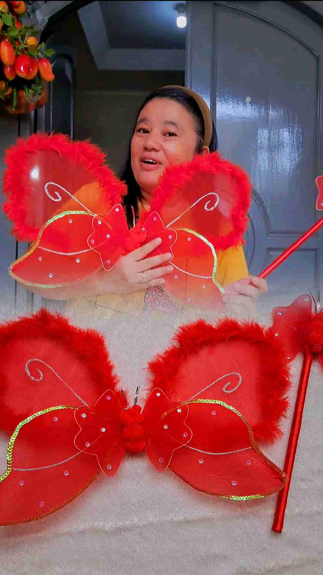 sayap kupukupu anak import premium free tongkat lucu | Lazada Indonesia