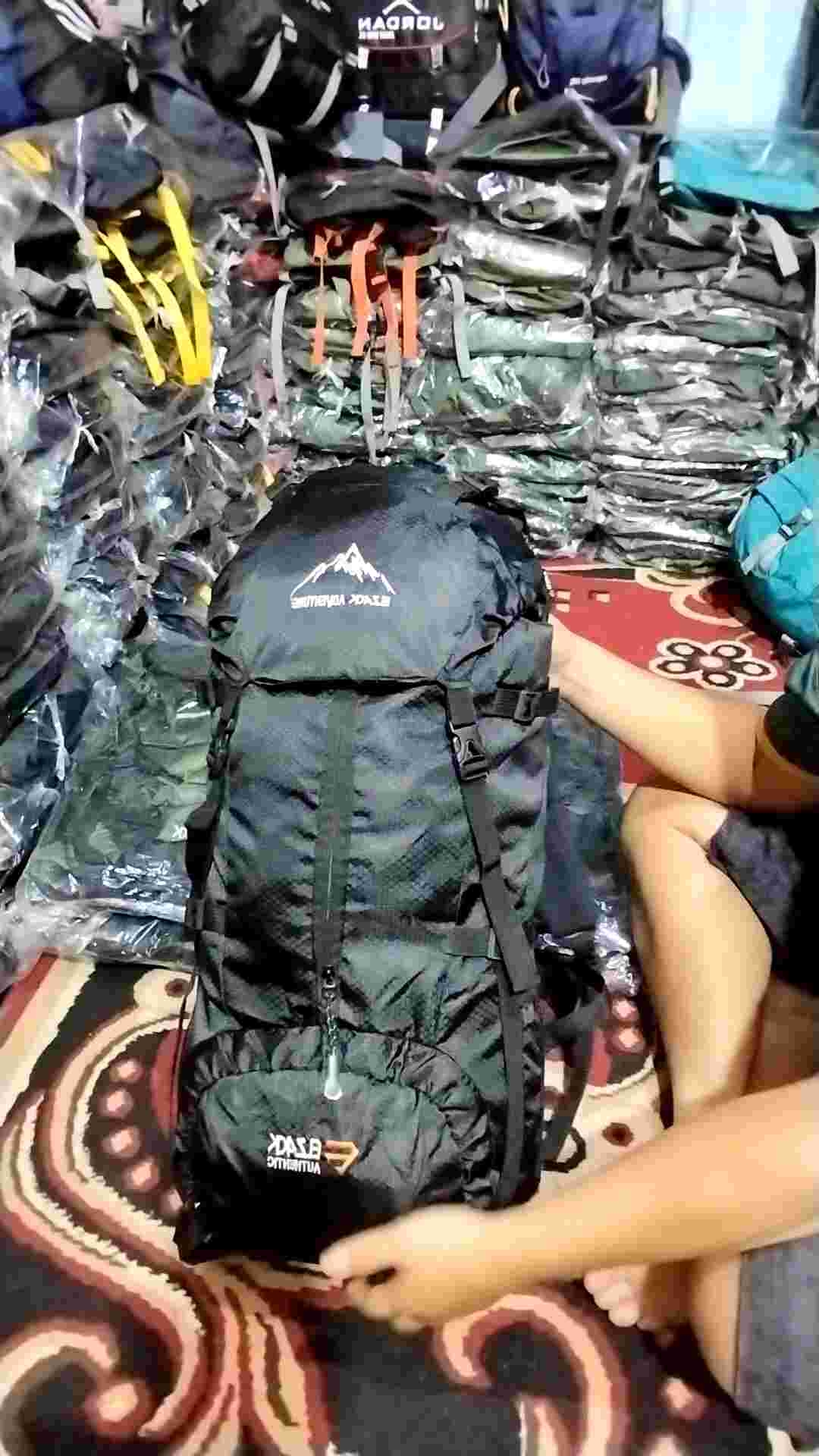Tas Gunung # Tas Hiking Carrier Camping Elzack 50L +RC | Lazada Indonesia