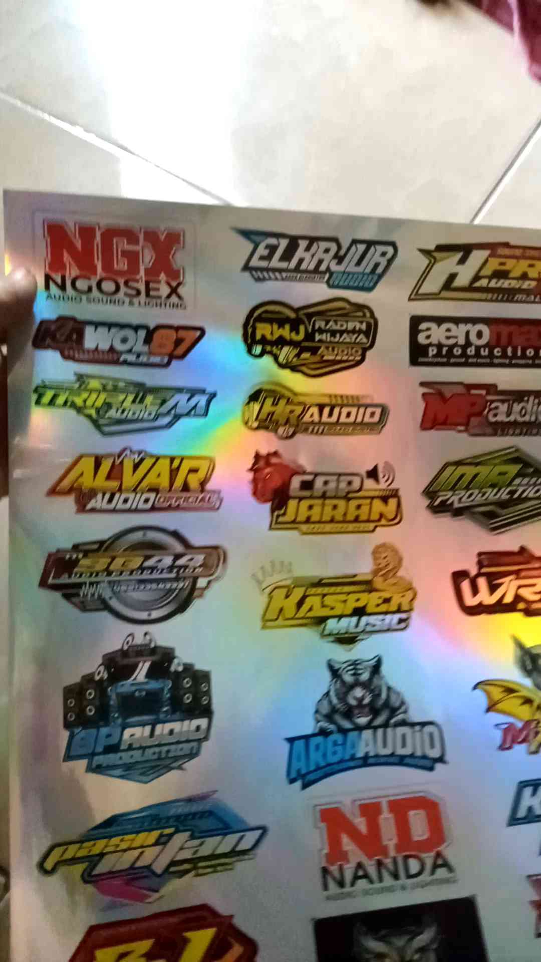 STIKER SOUND | STIKER AUDIO | STIKER SOUND SYSTEM | STIKER HOLOGRAM ...