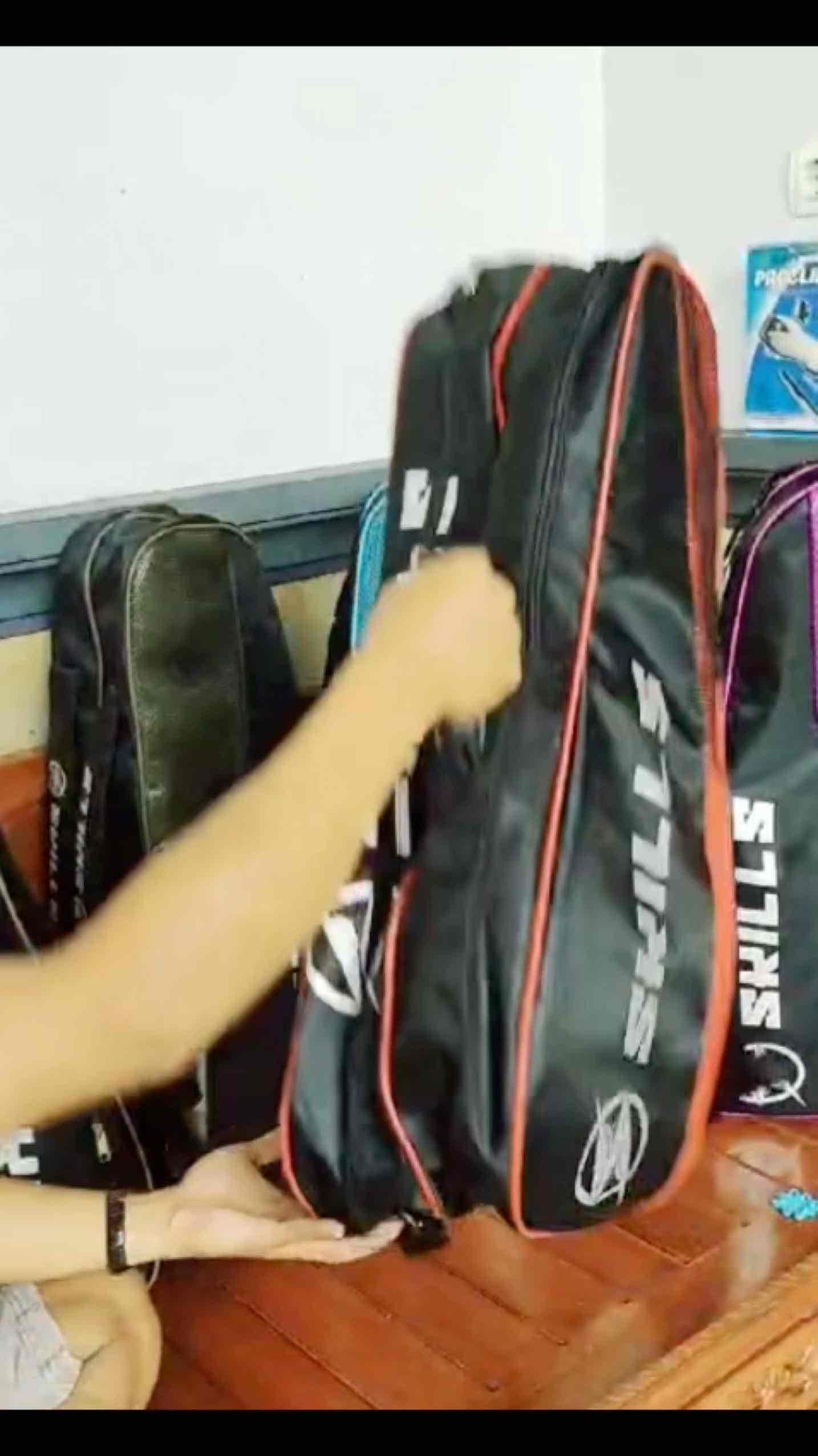SKILLS Barqun Daisu - Tas Olahraga Badminton | Tas Raket | Tas Raket 3R ...