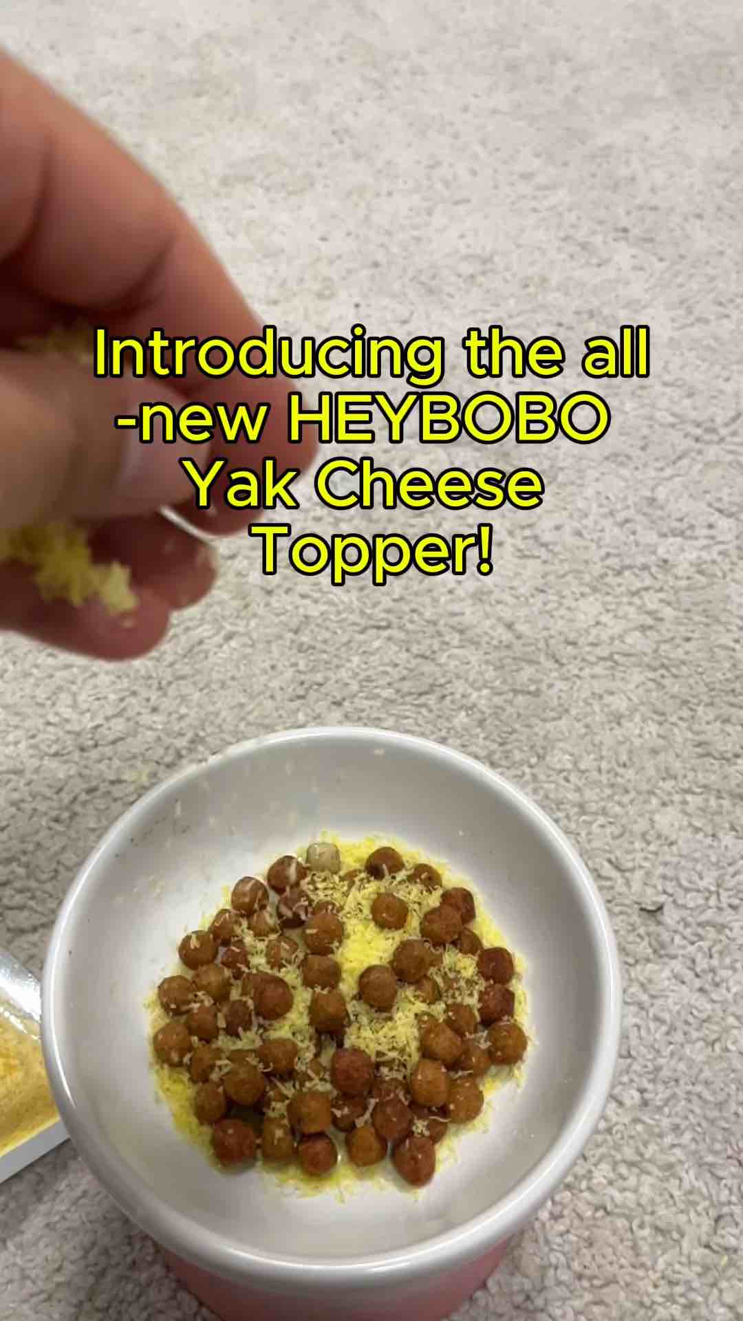 [HEY!BOBO] Natural Pure YAK CHEESE Topper For All-aged Dog Cat Healthy ...