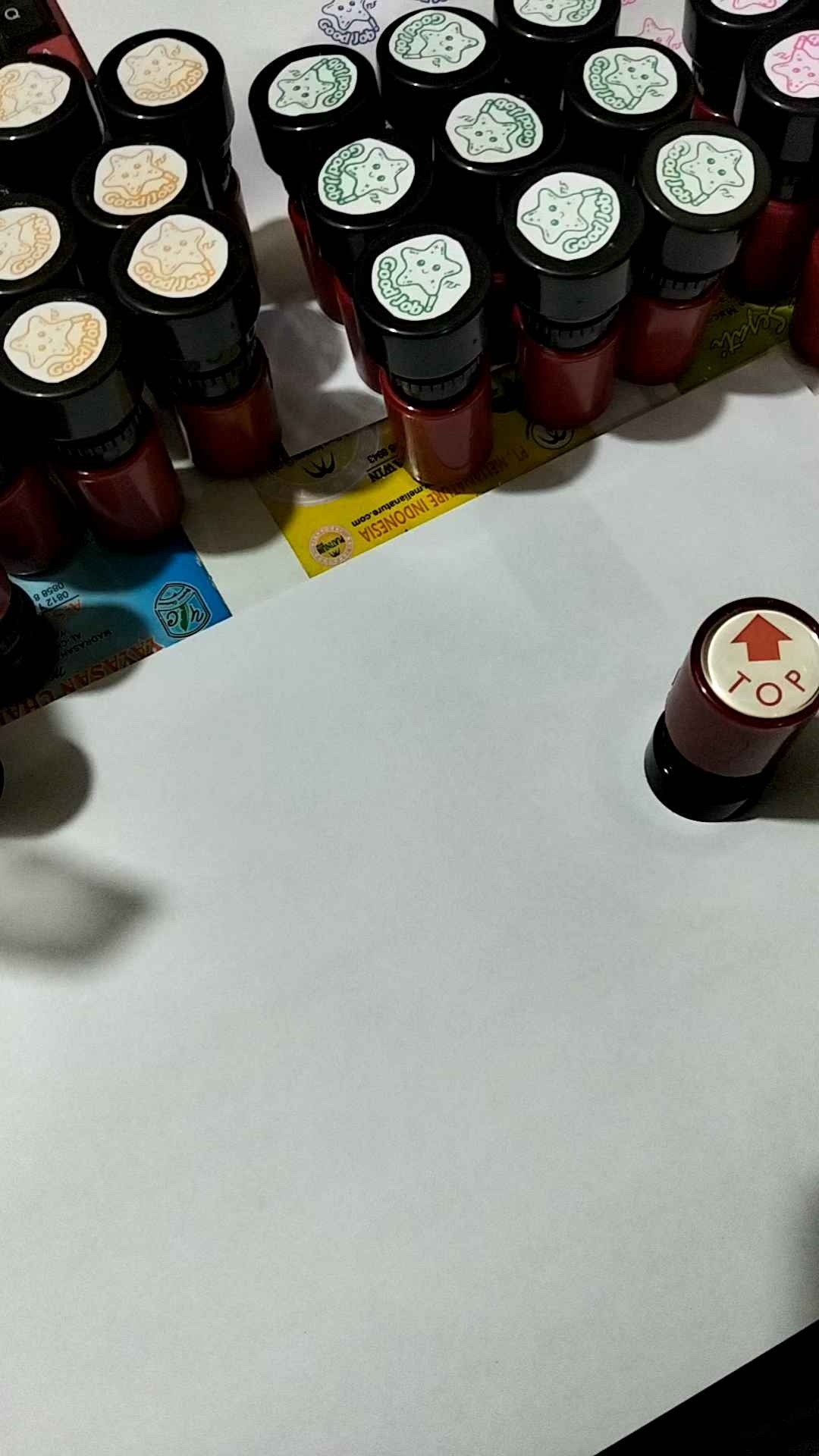 Stempel Penilaian / Stempel Bintang /Karakter / Stempel Reward TK ...