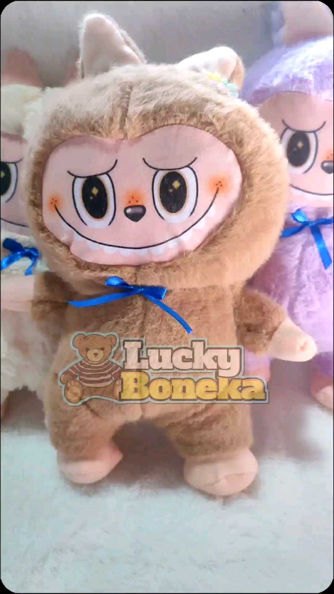 BONEKA LABUBU VIRAL TINGGI 30CM LEMBUT DAN LUCU | Lazada Indonesia