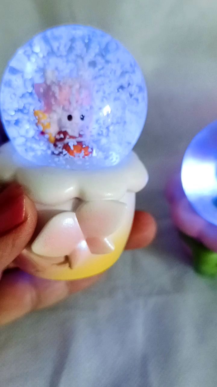 mini snowball bola air salju dan lampu Frozen Elsa set isi 2, Princess ...