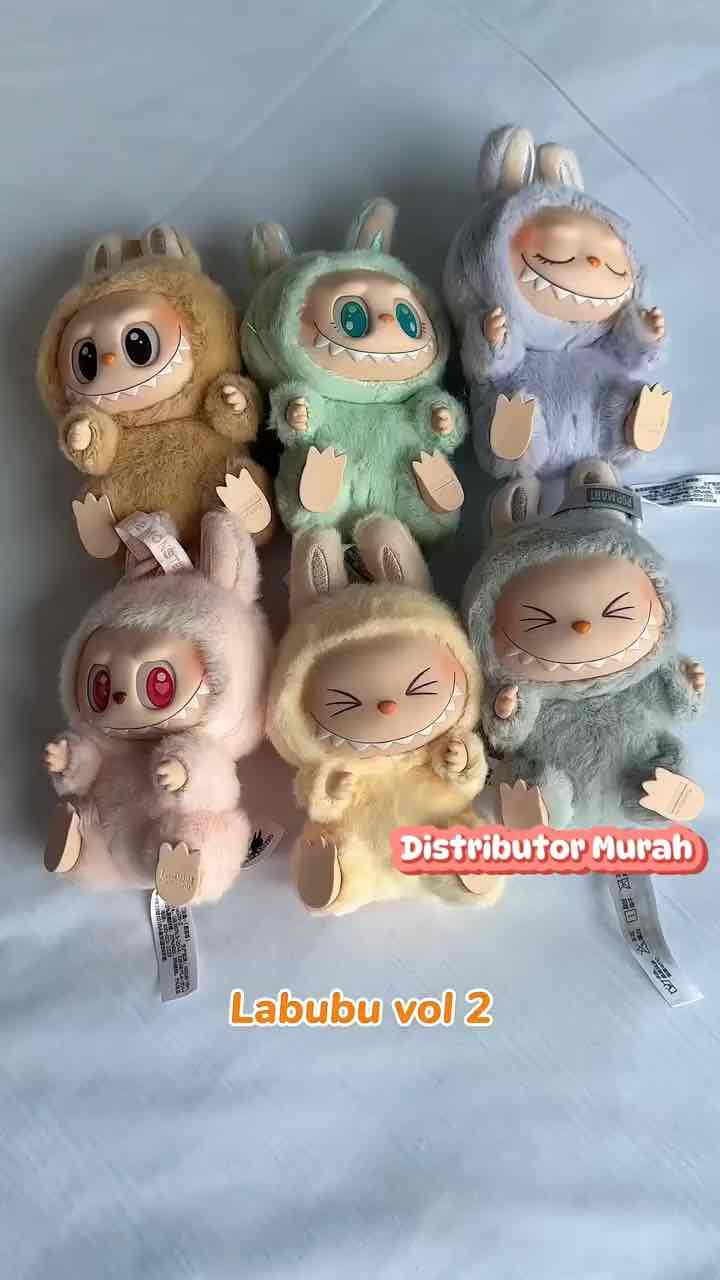 Boneka Labubu Thailand V2 Have a Seat viral Lucu Kualitas Premium ...