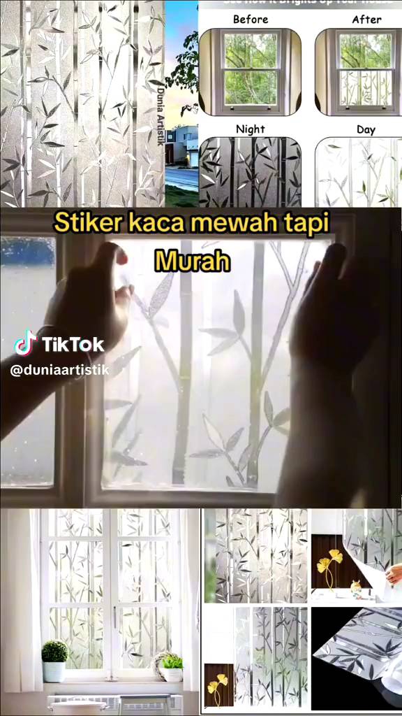 Stiker motif Bambu Putih, Bambu Hijau, Batik Hitam, Bambu Hitam, Stiker ...