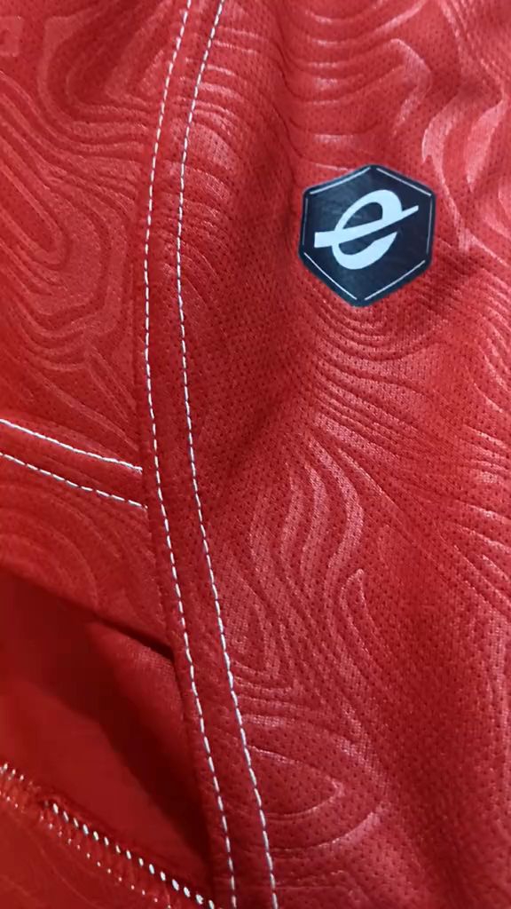 jersey timnas indonesia ERSPO HOME warna merah kualitas GO logo timbul ...