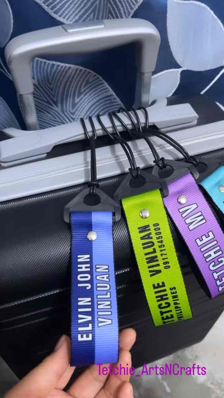 1 1.5 X 5 inches - PLAIN LUGGAGE/ BAG TAG - PERSONALIZED | Lazada PH