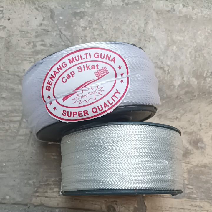 benang besar benang tukang benang layangan sol cap sikat 100m Full ...