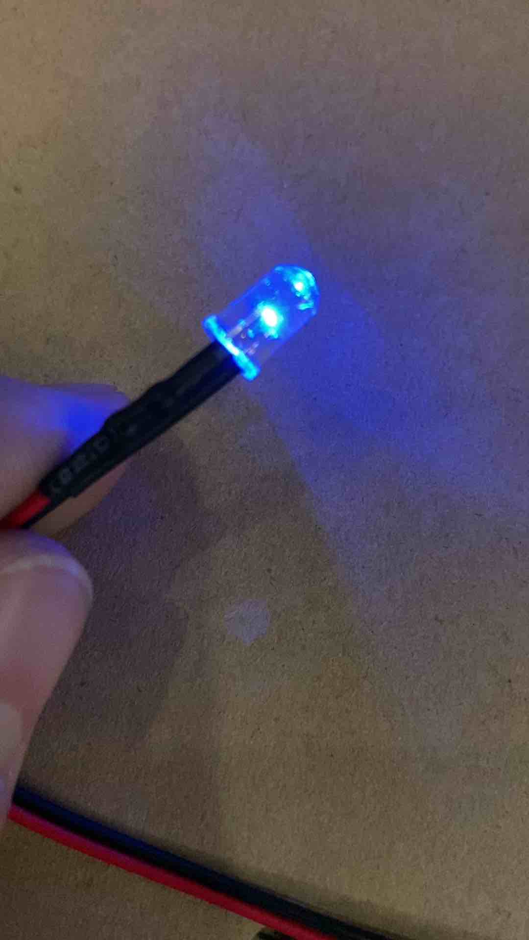 5 Đèn Led 7 màu đổi màu - Đèn LED 5MM Điốt Phát Sáng Có Dây 3.7V 5/6/7 ...