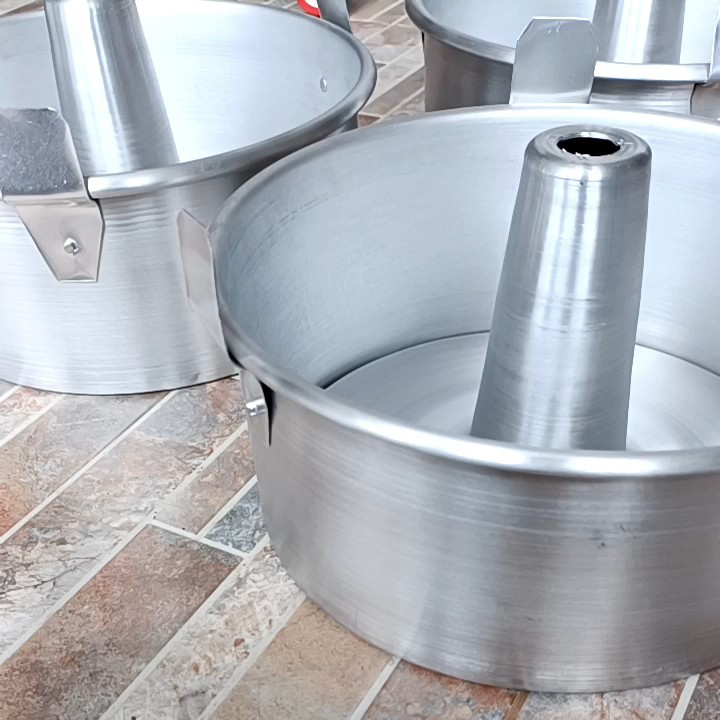 Loyang Chiffon Cake Lurus Press Aluminium Tebal | Loyang Chiffon ...