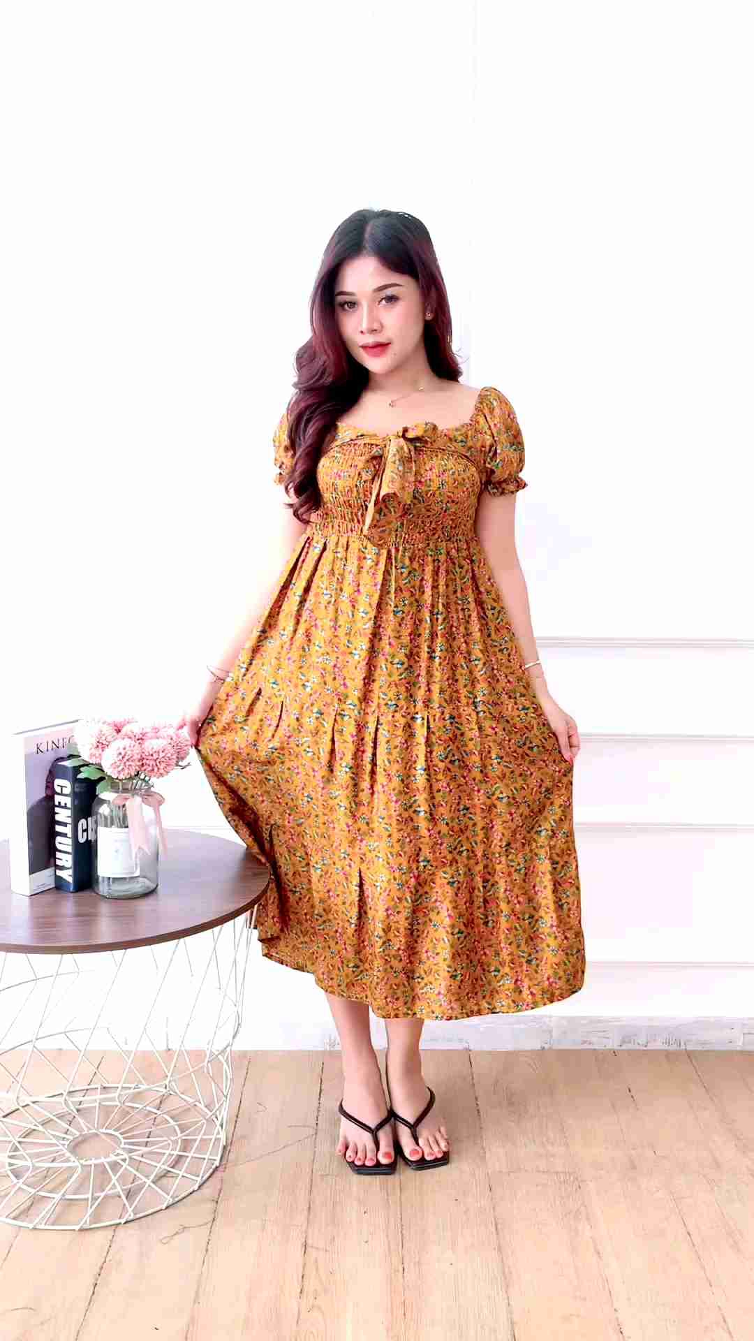 HAYZA WEAR / DRESS KERUT / DASTER KERUT PITA DANISA / DRESS WANITA ...