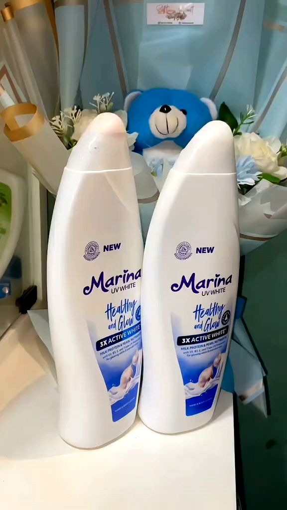 Marina BIRU Bundle Pack Hydra Bright [185 ml] | Lazada Indonesia