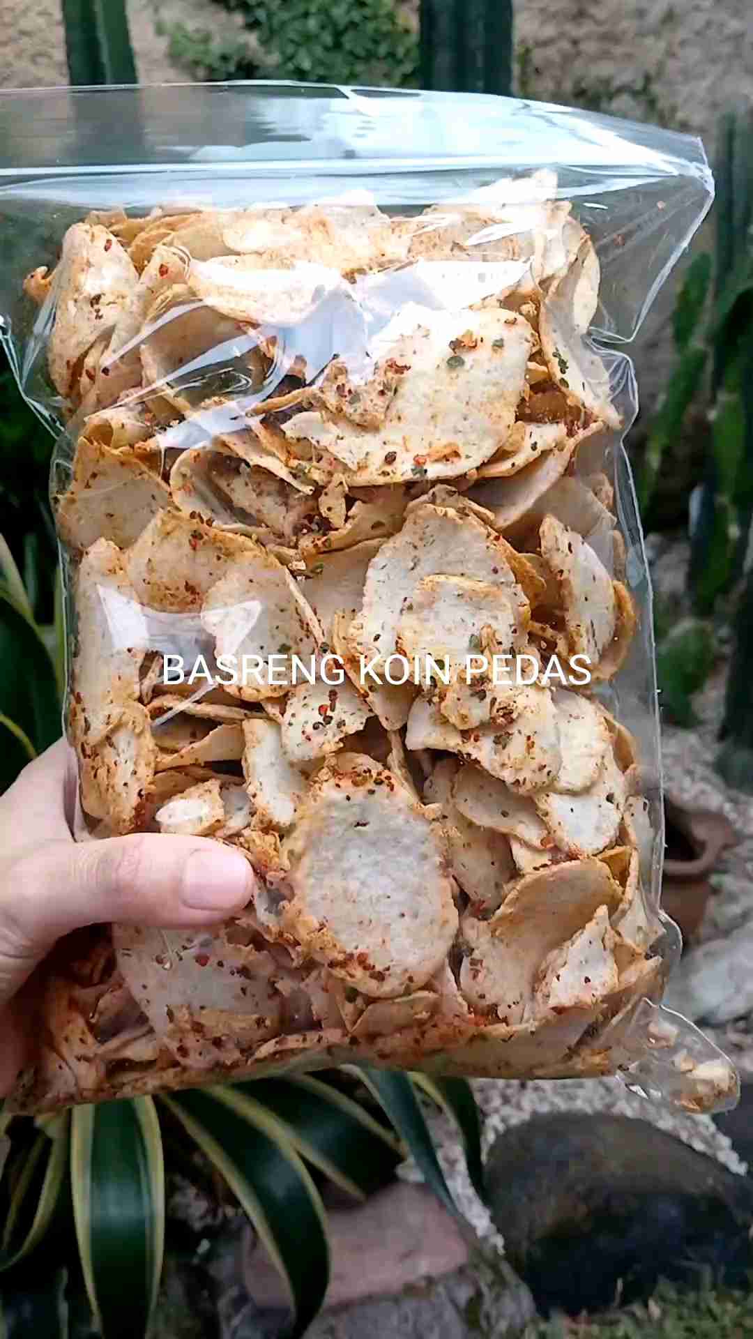 BASRENG PEDAS DAUN JERUK 1 kG basreng koin bulat | Lazada Indonesia