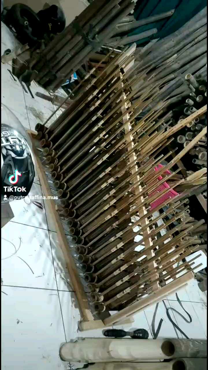 Angklung tabung 3 22 Nada Lengkap + Stand | Lazada Indonesia