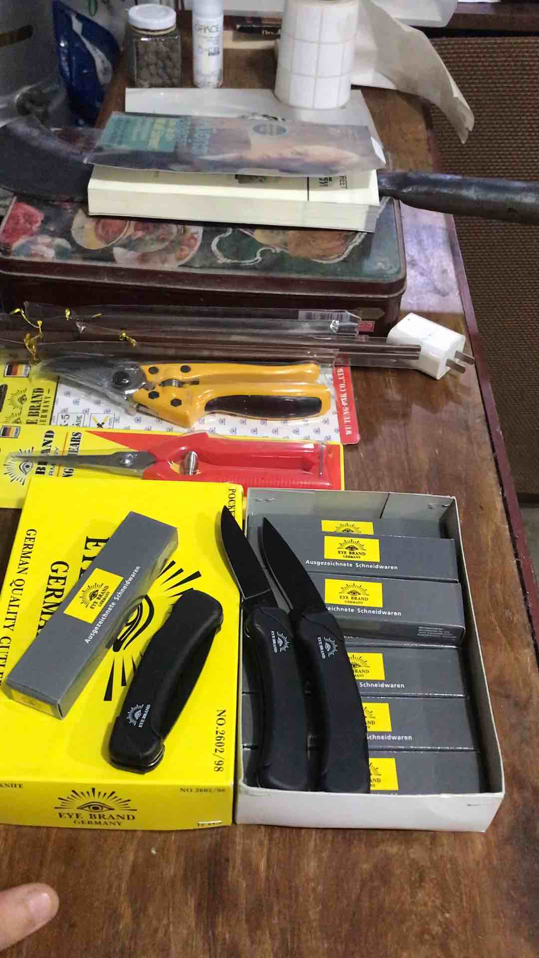Ausgezeichnete Schneidwaren Eye brand Germany มีดพับตราตา มีด มีดพับ ...